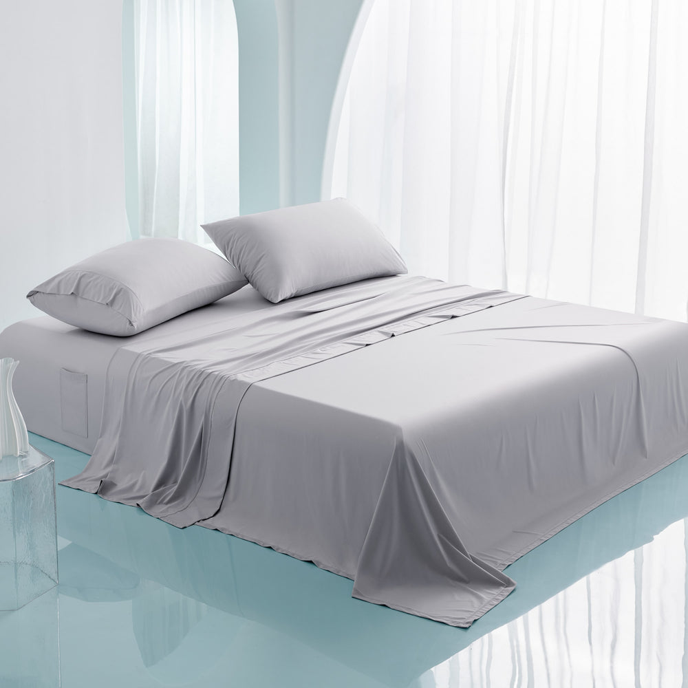 Breescape Cooling Sheet Set – Featherlight Coolness, All-Night Comfort